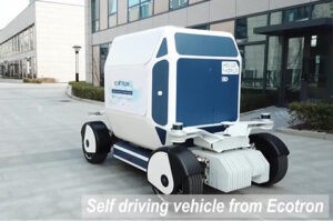 Autonomous Delivery Vehicle Powered by Ecotron ADCU – Ecotron